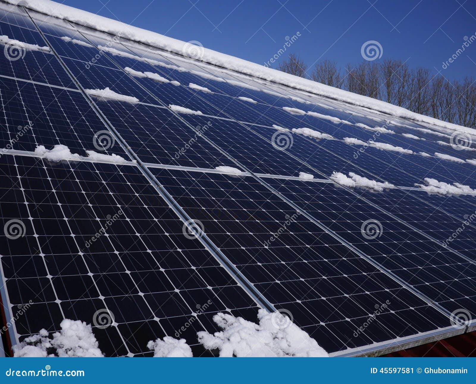 Solar cells roof stock image. Image of conservation, light - 45597581