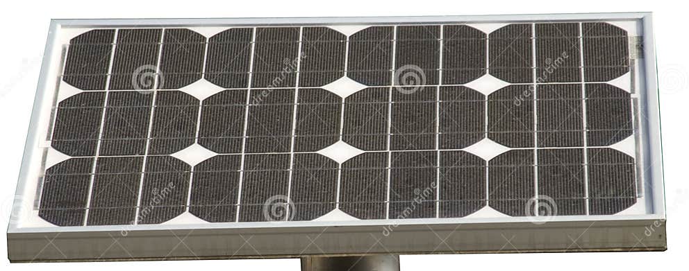 Solar Cells with Twelve Elements Stock Photo - Image of vigour, nerve ...
