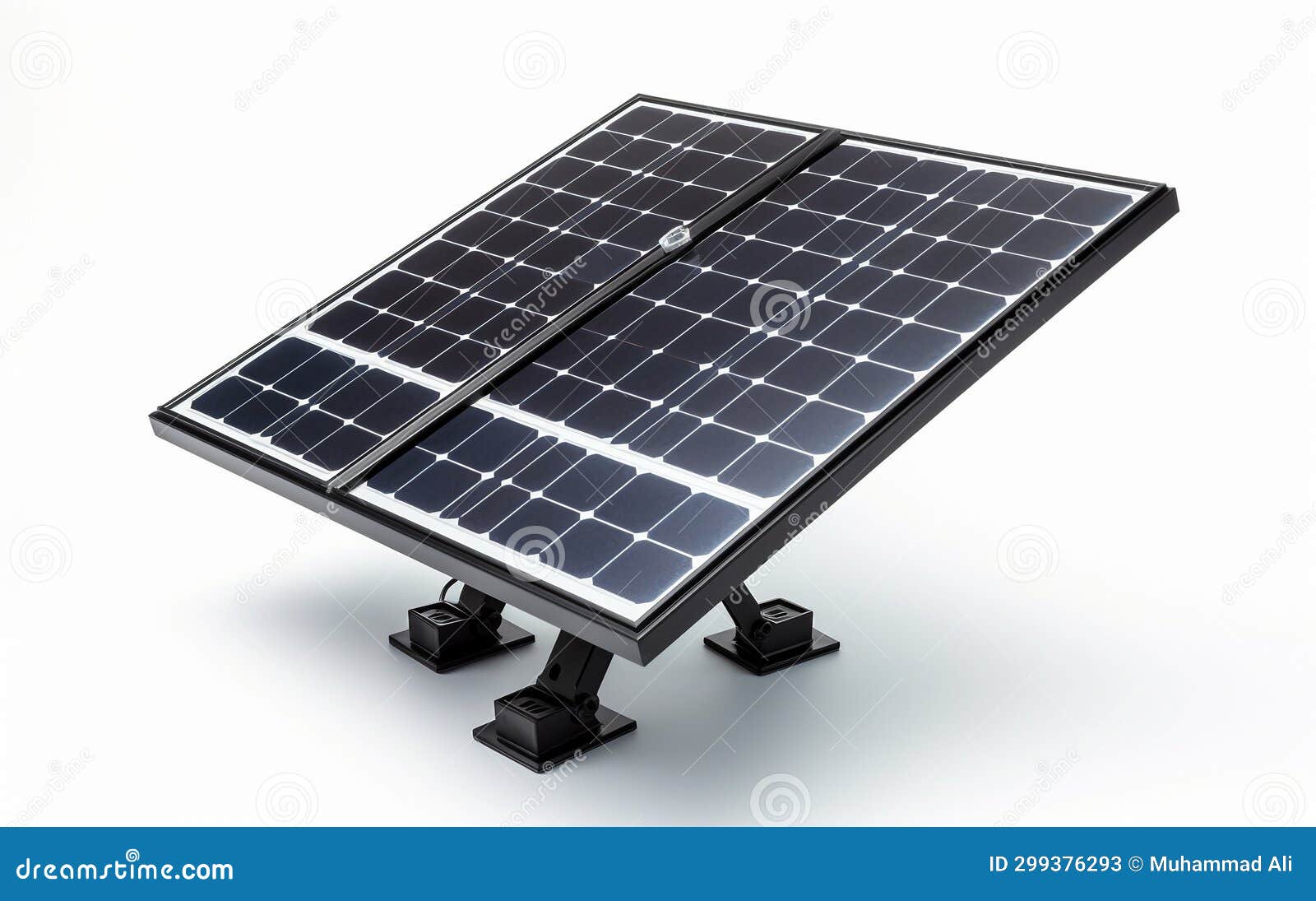 Solar Charging Hub on White Background Stock Image - Image of isolated ...