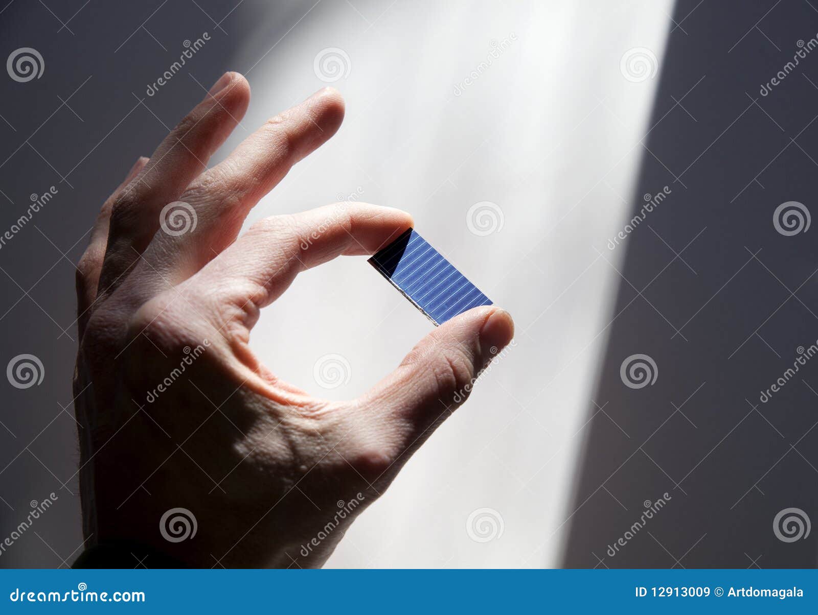 Solar chip in sun beam stock image. Image of energy, sunlight - 12913009