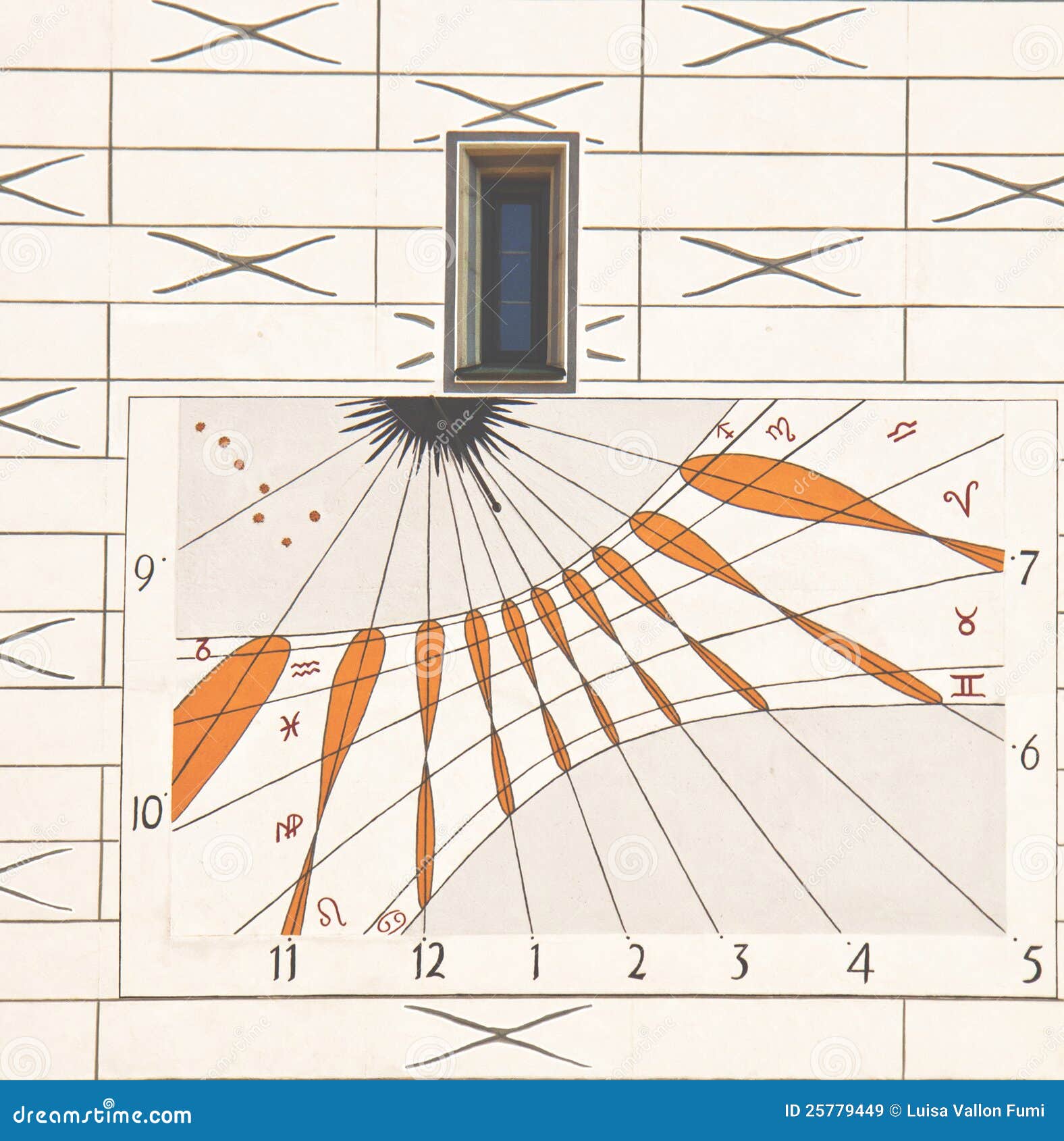 Solar Clock in Munich, Germany Stock Image - Image of hour, dial: 25779449