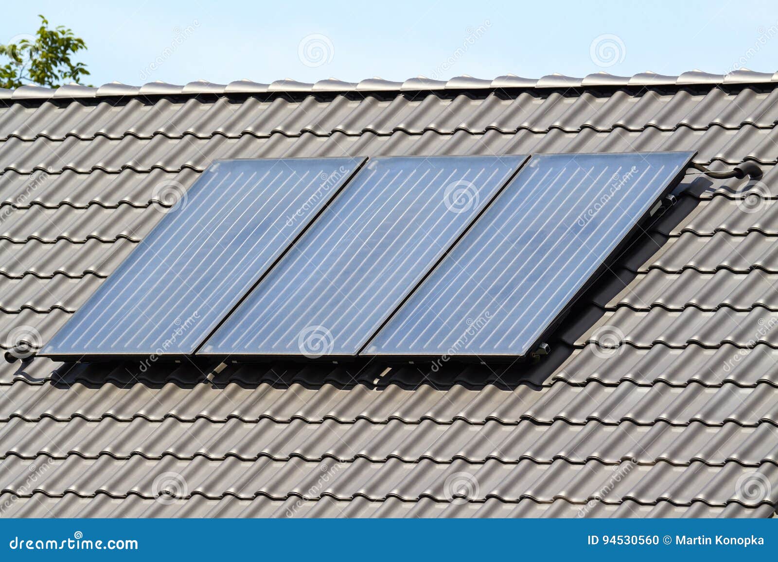 Solar Collector Field Royalty-Free Stock Image | CartoonDealer.com ...