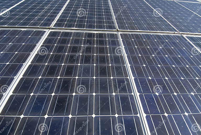 Solar Collectors stock photo. Image of innovation, electricity - 1166750