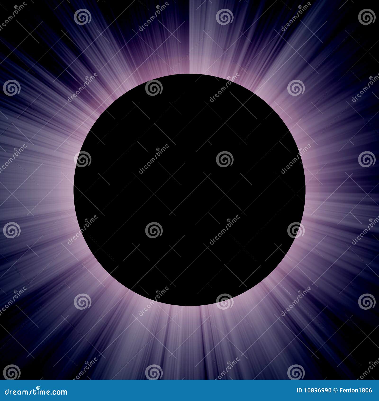 Solar eclipse stock illustration. Illustration of eclips - 10896990