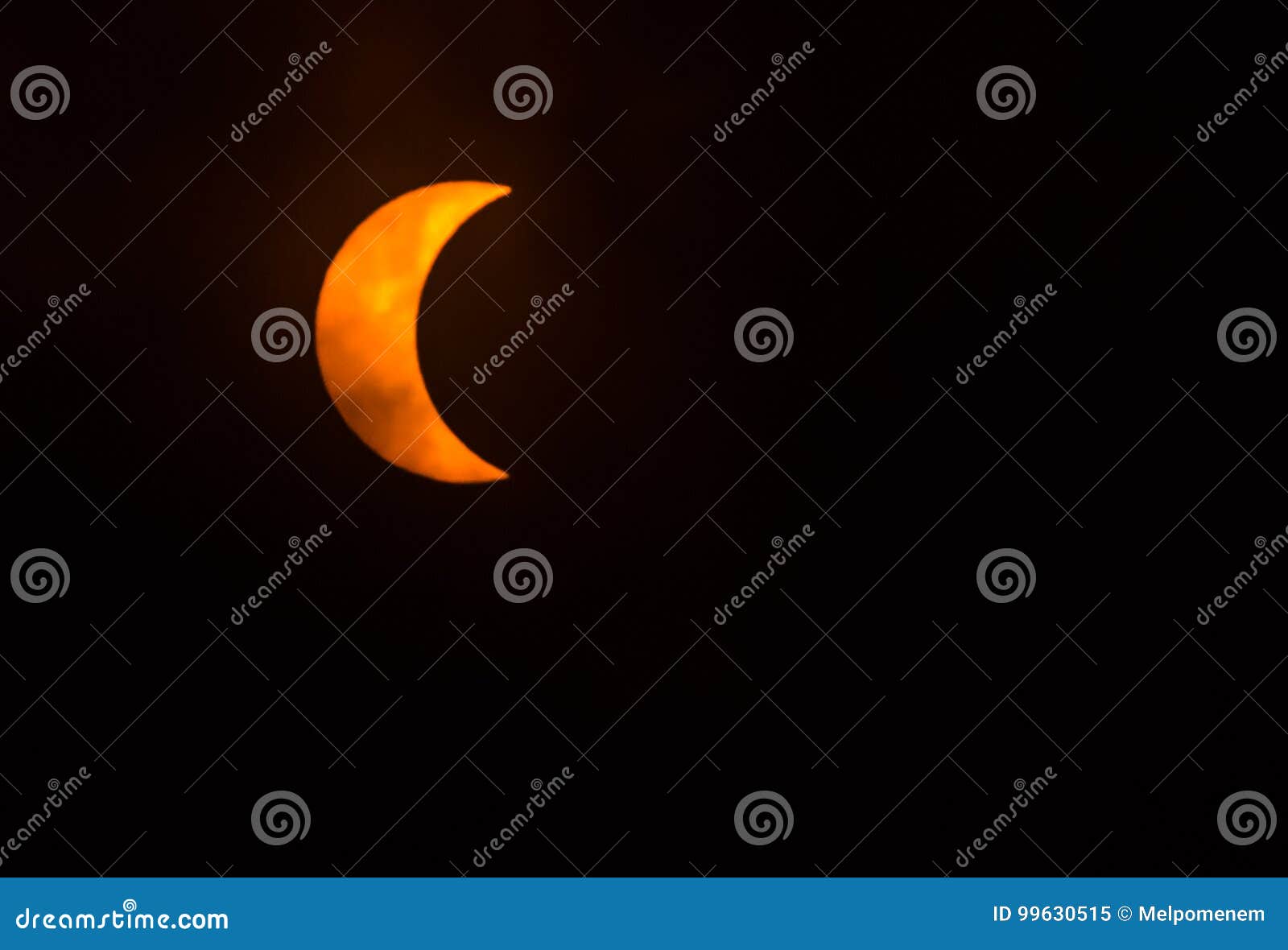 Solar eclipse progression stock image. Image of cosmos - 99630515