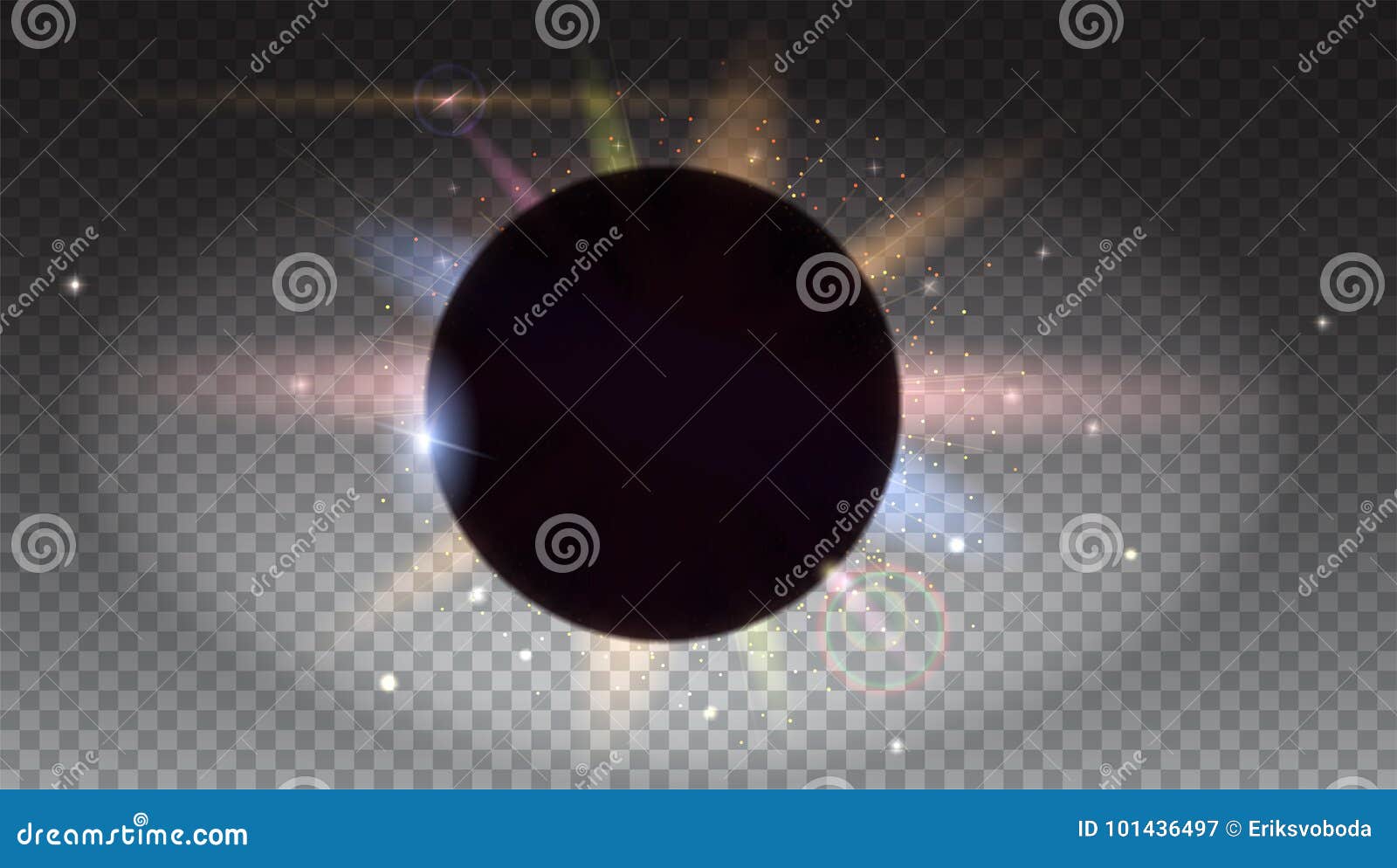 Solar Eclipse, Astronomical Phenomenon, Light Rays and Lens Flare ...