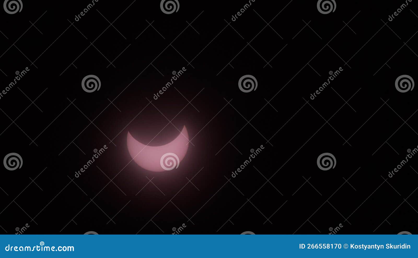 Solar eclipse. Blood sun stock footage. Video of corona - 266558170