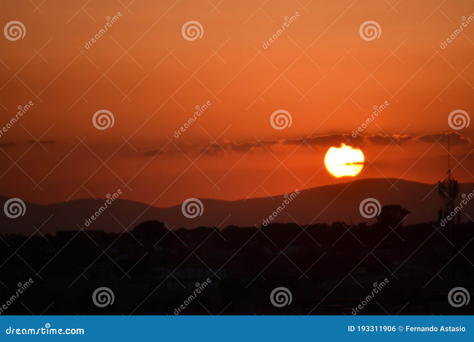 Solar Eclipse in the City of Madrid, Spain Stock Photo - Image of night ...