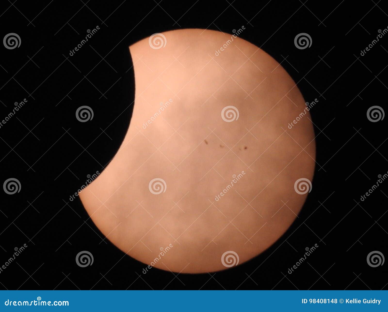 Solar eclipse 2017 stock photo. Image of eclipse, backdrop - 98408148