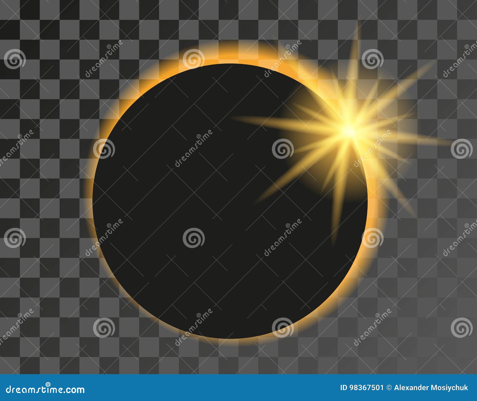Solar Eclipse Illustration on Transparent Background Stock Vector ... Solar Eclipse Illustration on Transparent Background Stock Vector ...