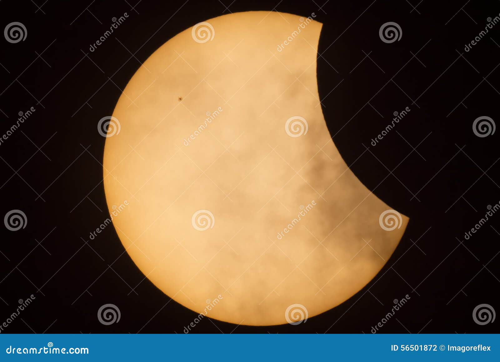 Solar Eclipse stock photo. Image of march, constellation - 56501872