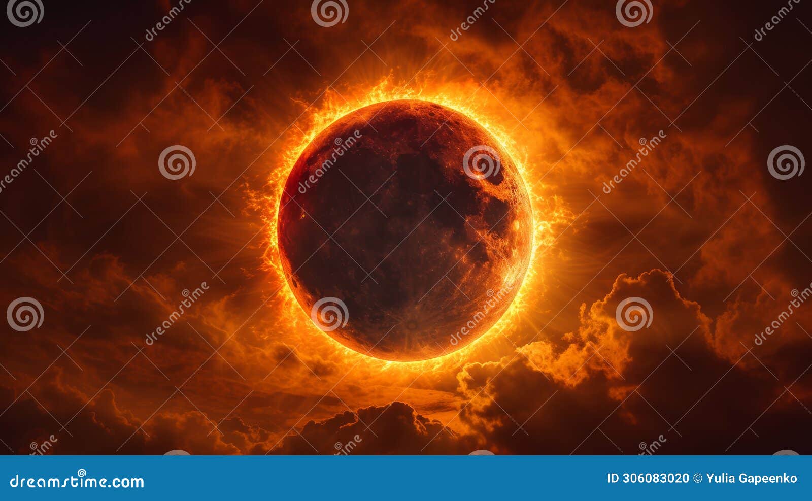 The Solar Eclipse, a Mesmerizing Dance of the Moon in Front of the Sun ...