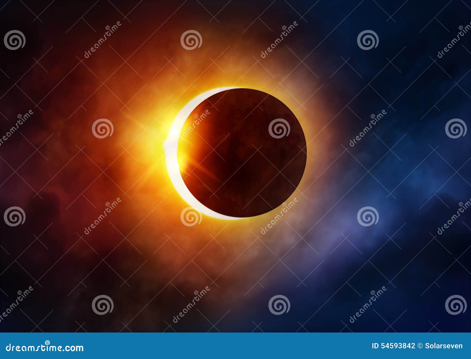 Eclipse Of The Sun Stock Photo | CartoonDealer.com #52113090
