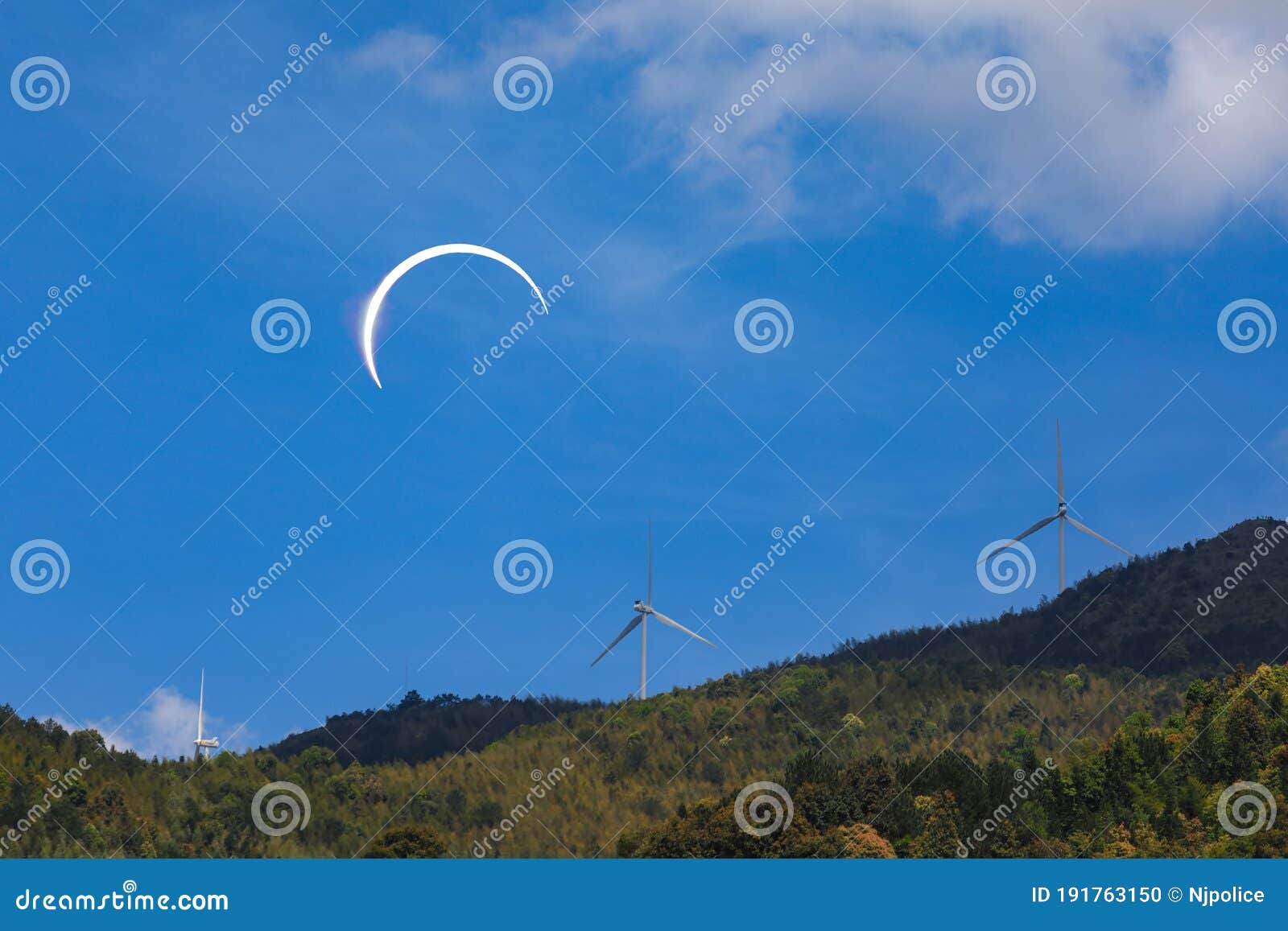 Solar eclipse stock photo. Image of celestial, eclipse - 191763150