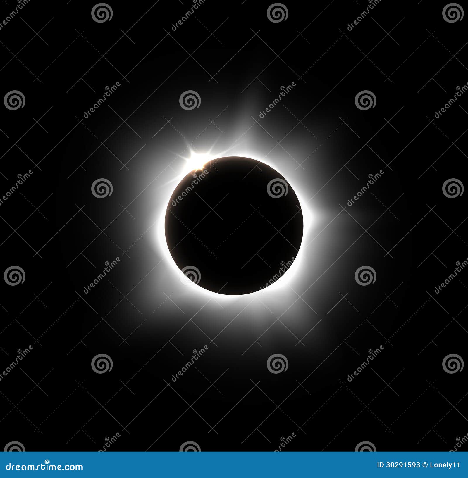 Solar Eclipse Cute Cartoon Character Sun And Moon Vector Illustration ...