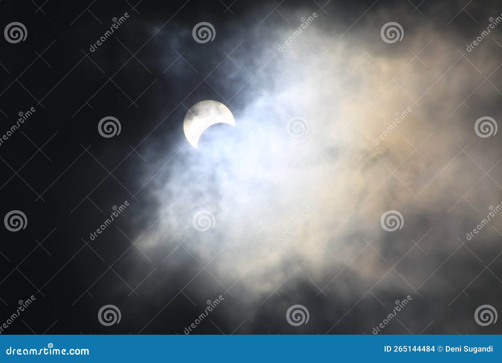 Solar Eclipse at West Java, Indonesia Stock Photo - Image of museum, complex: 265144484