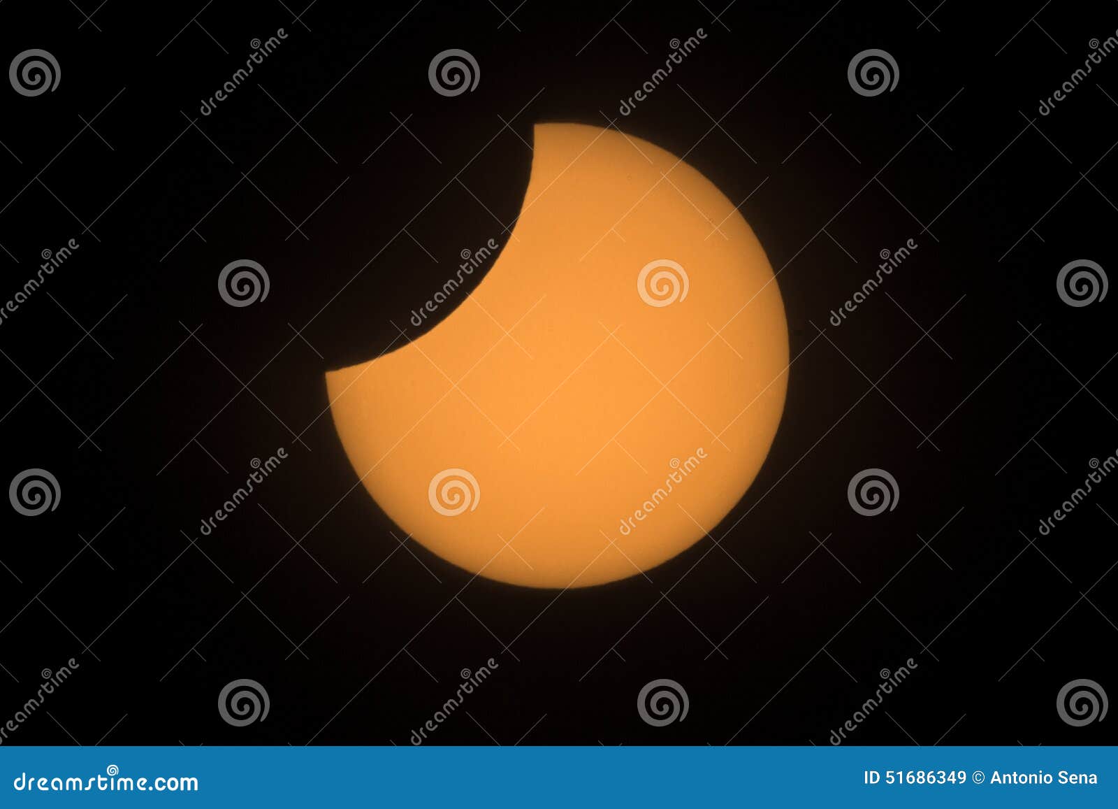 Solar eclispe editorial stock image. Image of mystical - 51686349