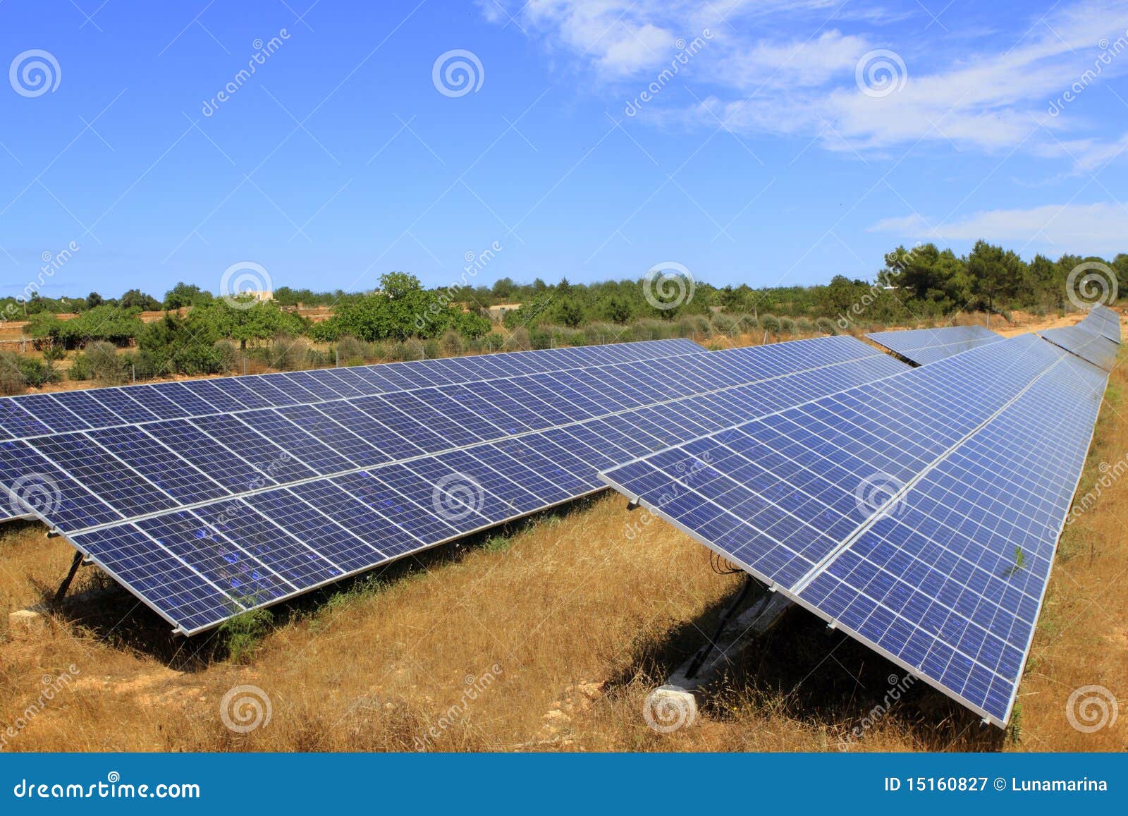Solar Electric Plates Green Energy Ecology Stock Image - Image of glass ...