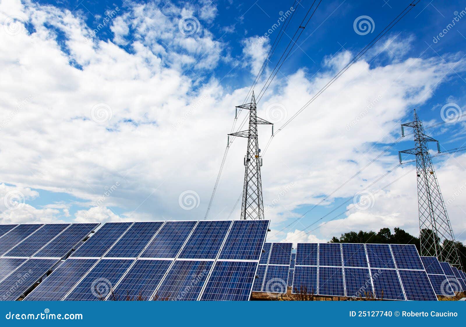 Solar Energy stock photo. Image of cloud, panel, equipment - 25127740