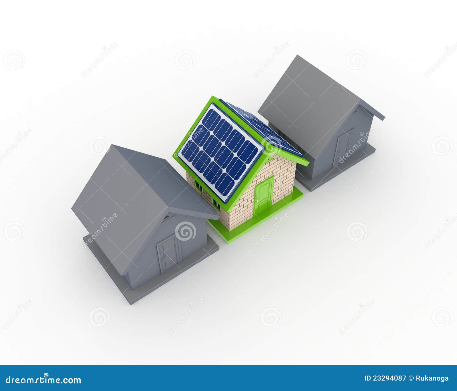 Solar energy concept. stock illustration. Illustration of ownership ...