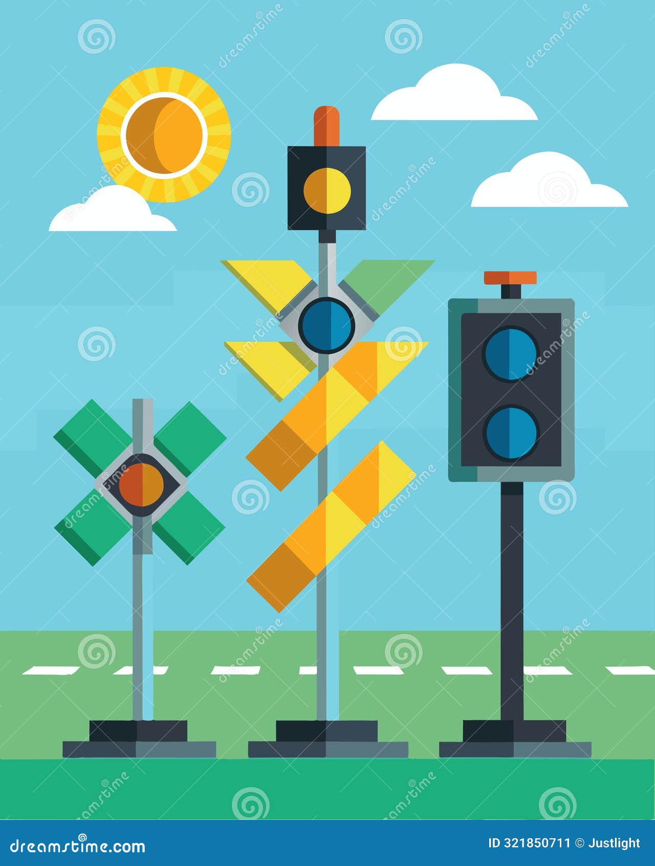 Solar Energy is Harnessed To Power Traffic Signals Keeping ...