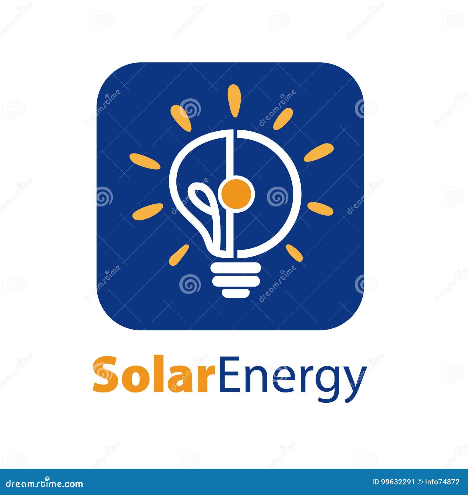 Solar Energy Logo Icon. Vector. Stock Vector - Illustration of leaf ...