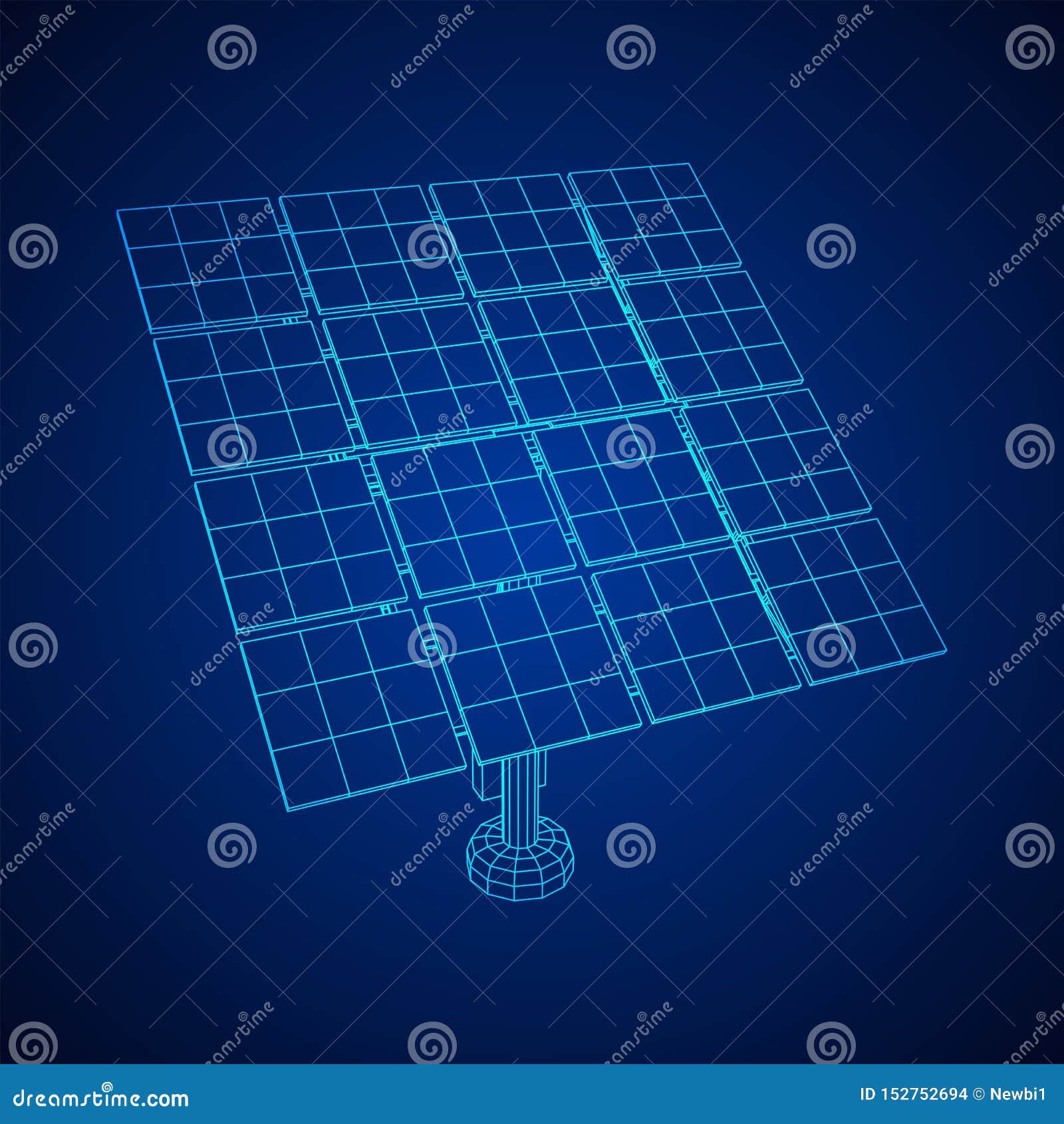 Solar energy panel vector stock vector. Illustration of environmental ...