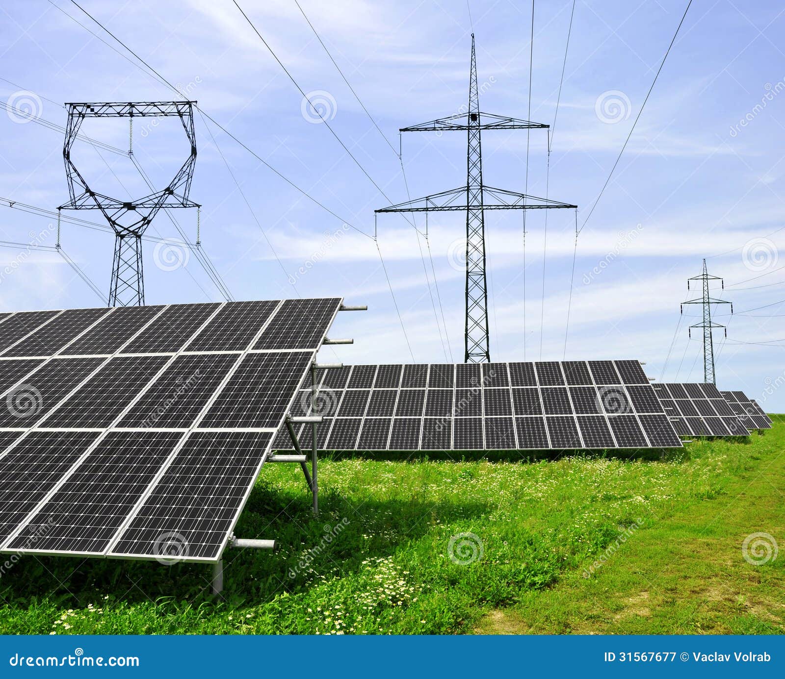 Solar energy panels stock image. Image of alternativ - 31567677