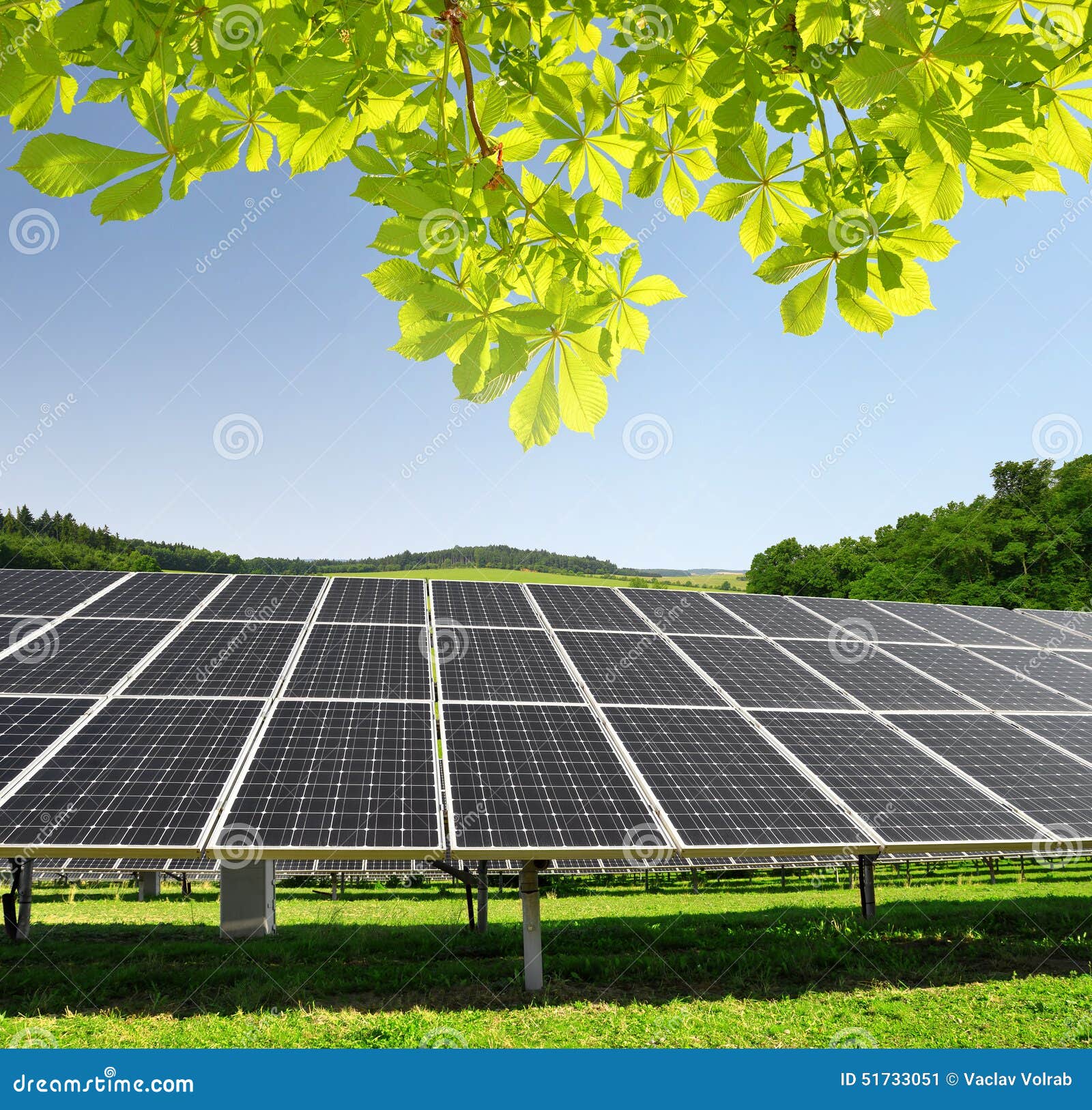 Solar energy panels stock image. Image of environmental - 51733051