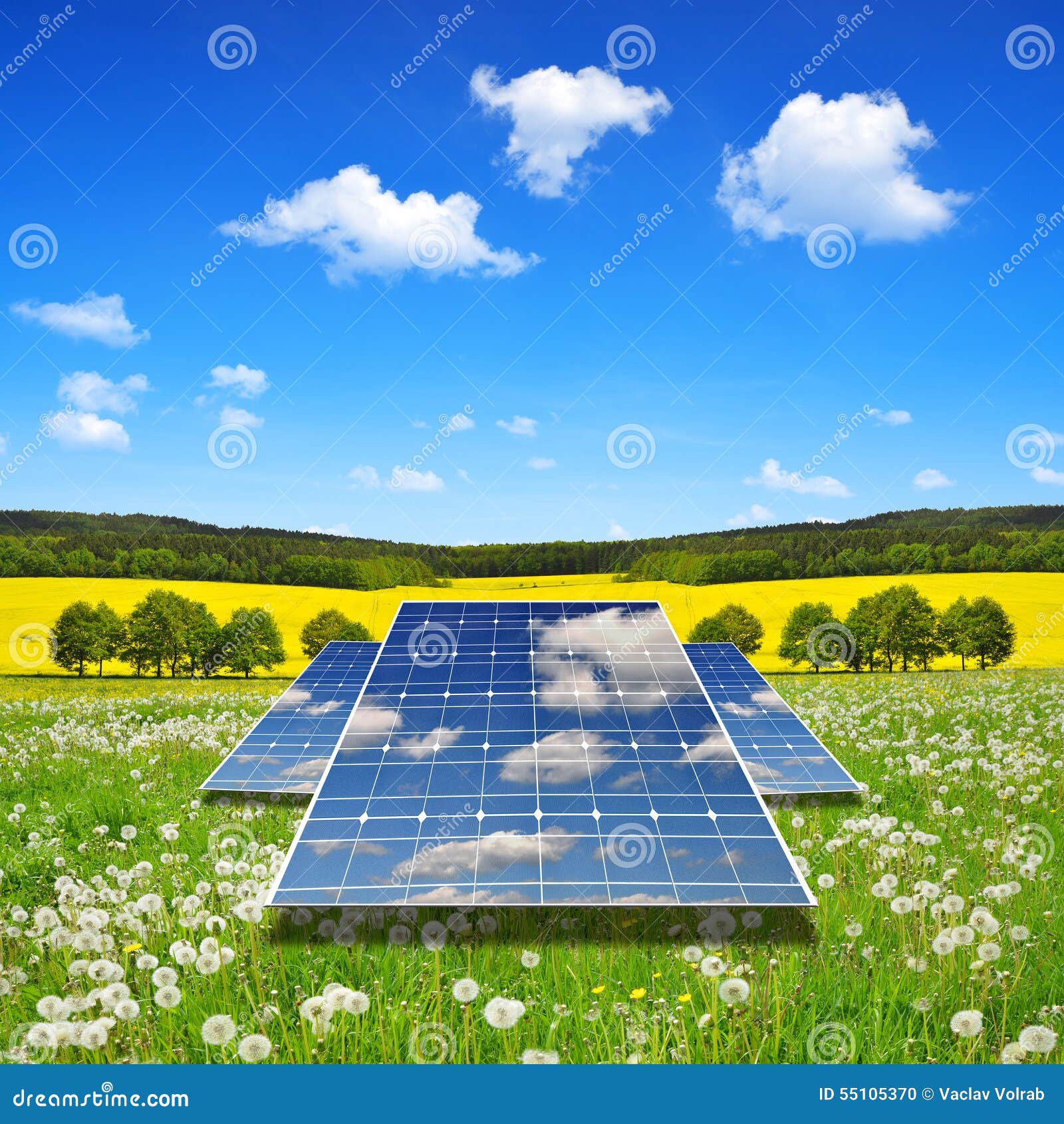 Solar energy panels stock photo. Image of environmental - 55105370