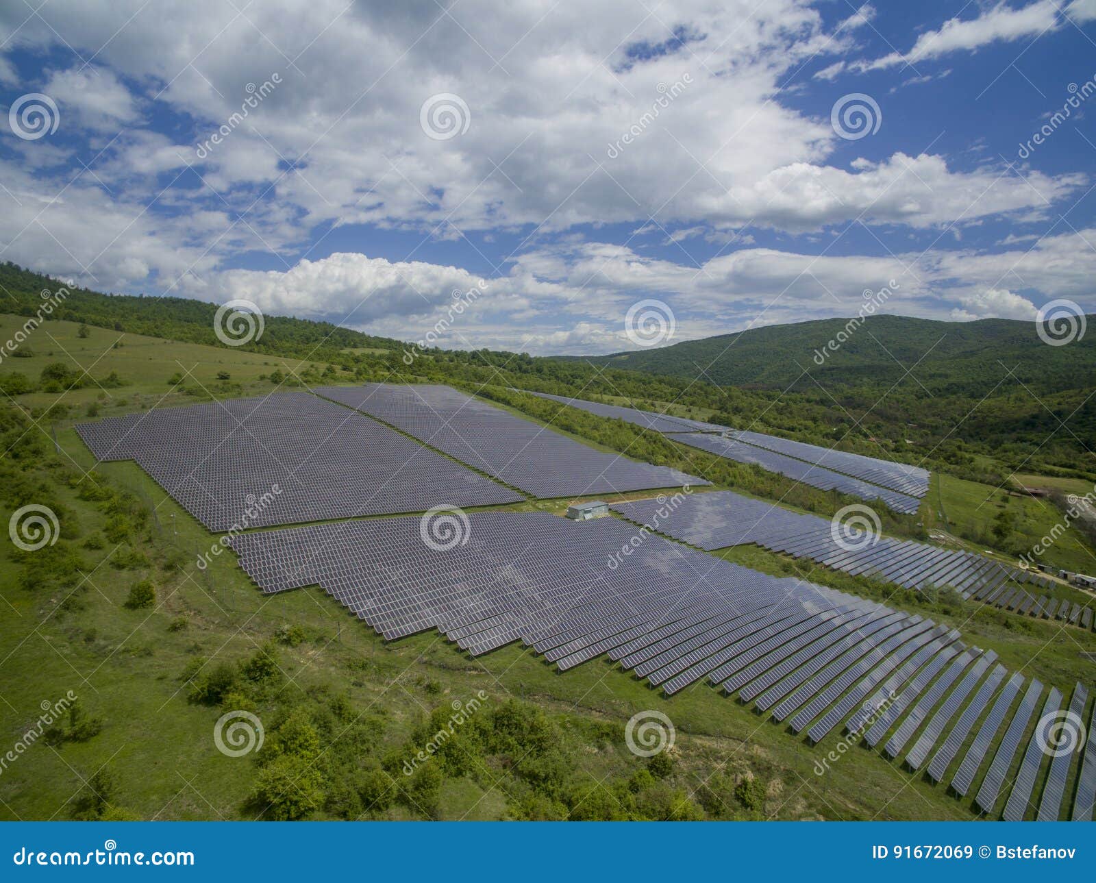 Solar energy panels stock image. Image of tech, cells - 91672069
