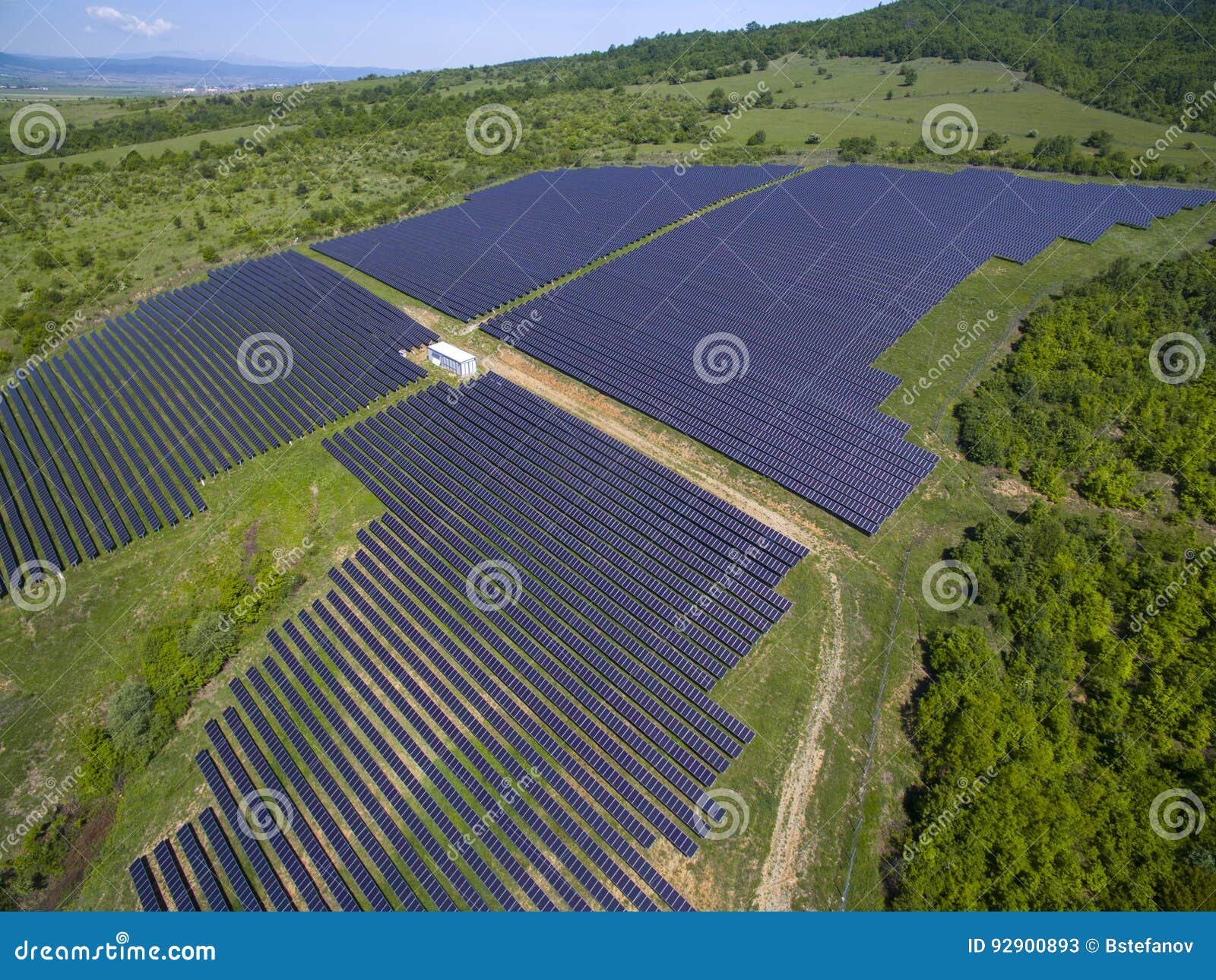 Solar energy panels stock image. Image of climate, spring - 92900893