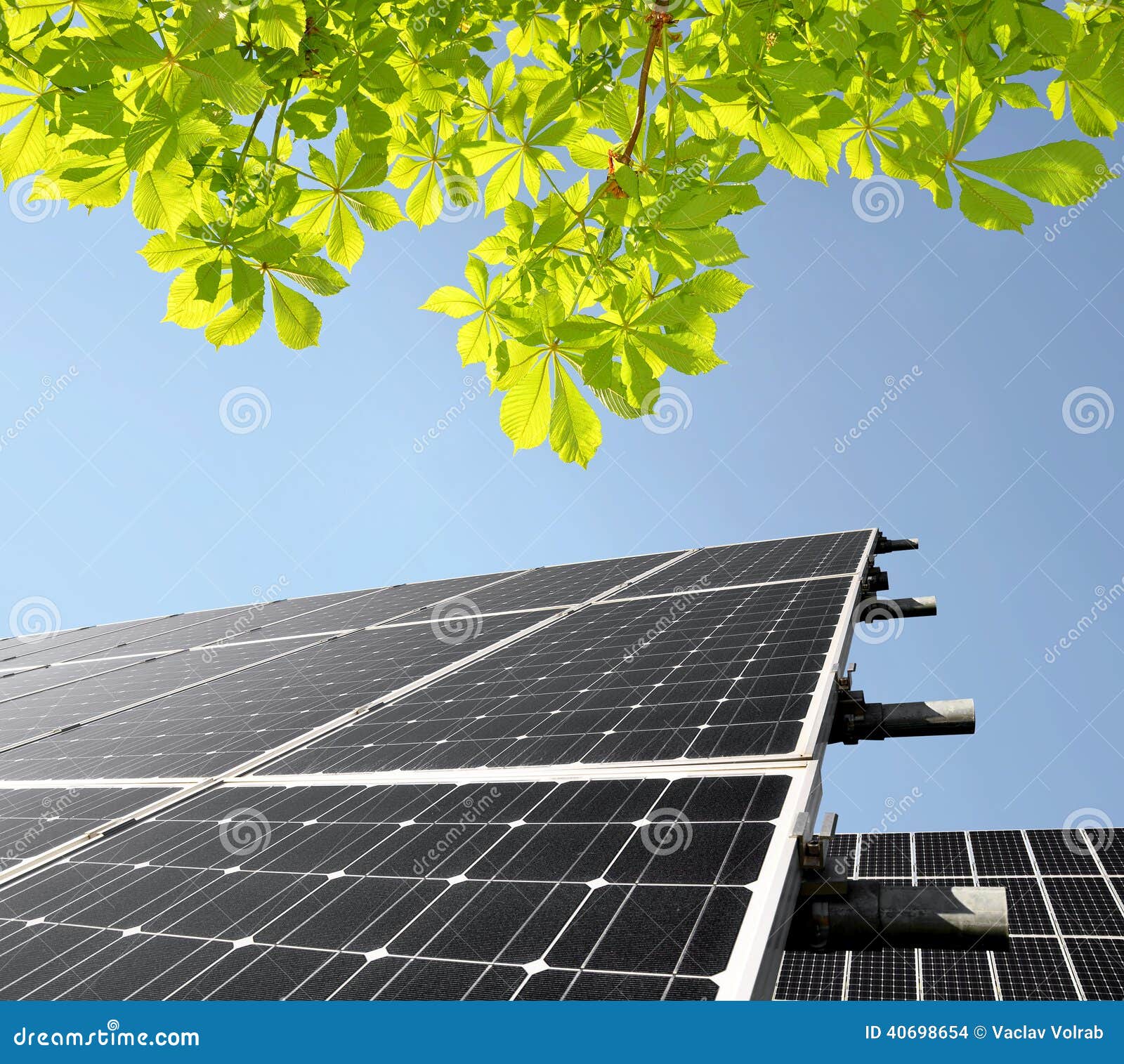 Solar energy panels stock photo. Image of innovative - 40698654