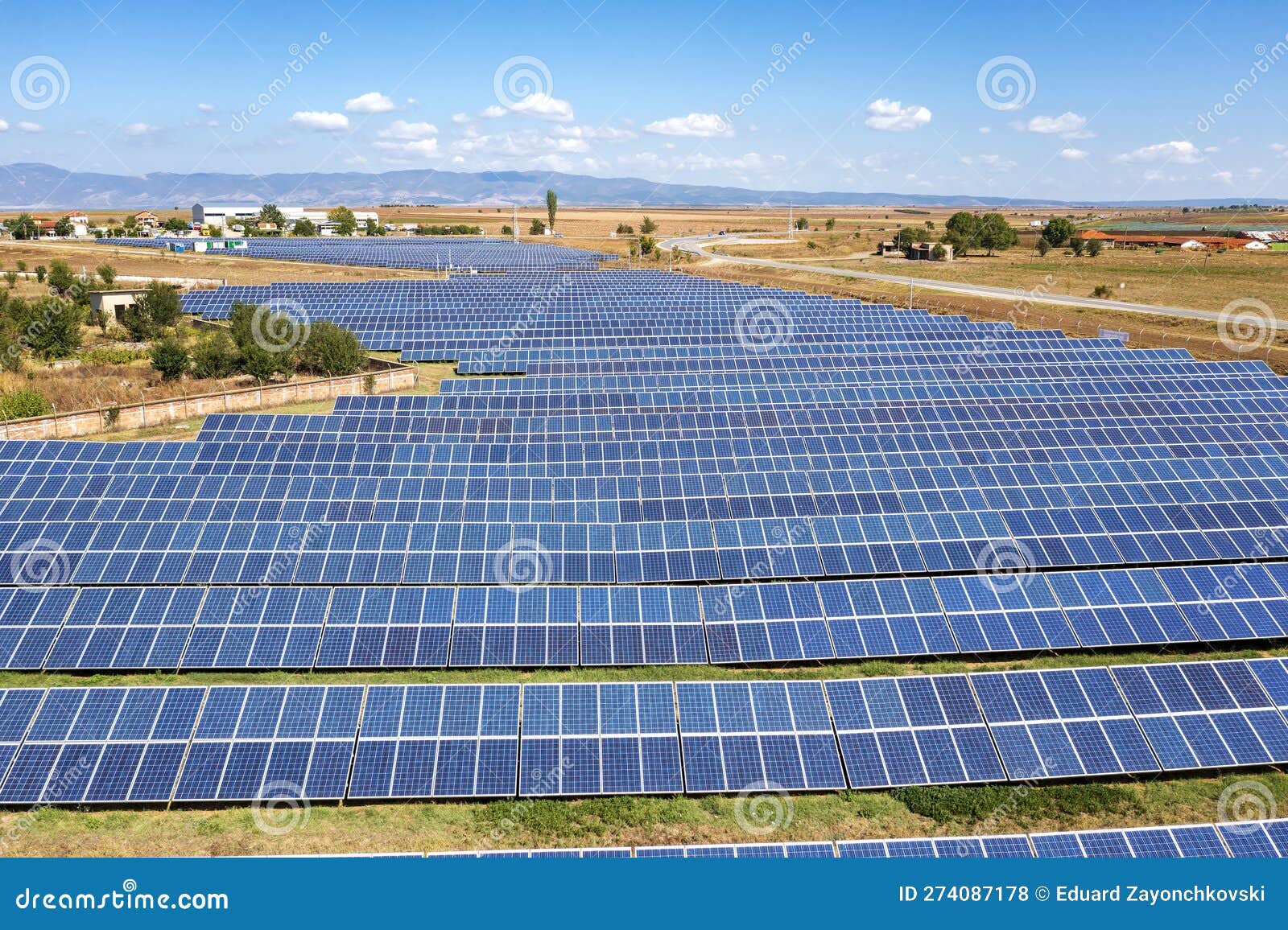 Solar Energy Photovoltaic Power Generation Stock Photo - Image of ...