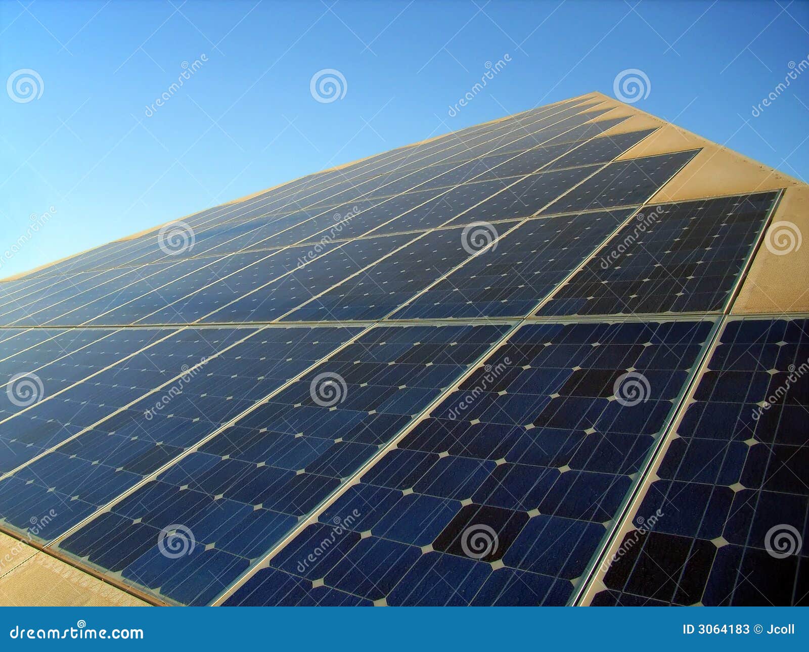 Solar Energy Pyramid stock image. Image of energy, collector - 3064183