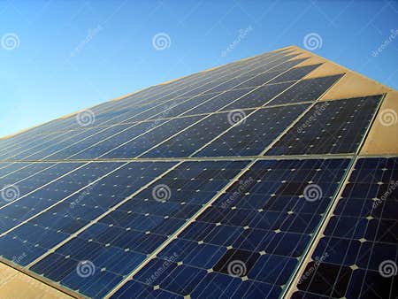 Solar Energy Pyramid stock image. Image of energy, collector - 3064183