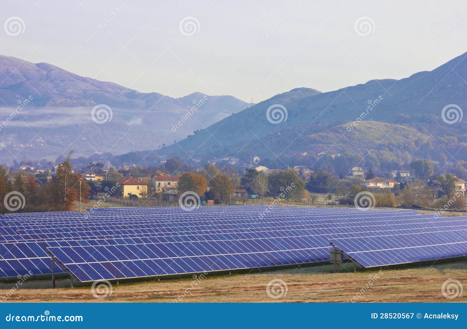 Solar farm stock image. Image of electricity, resourceful - 28520567