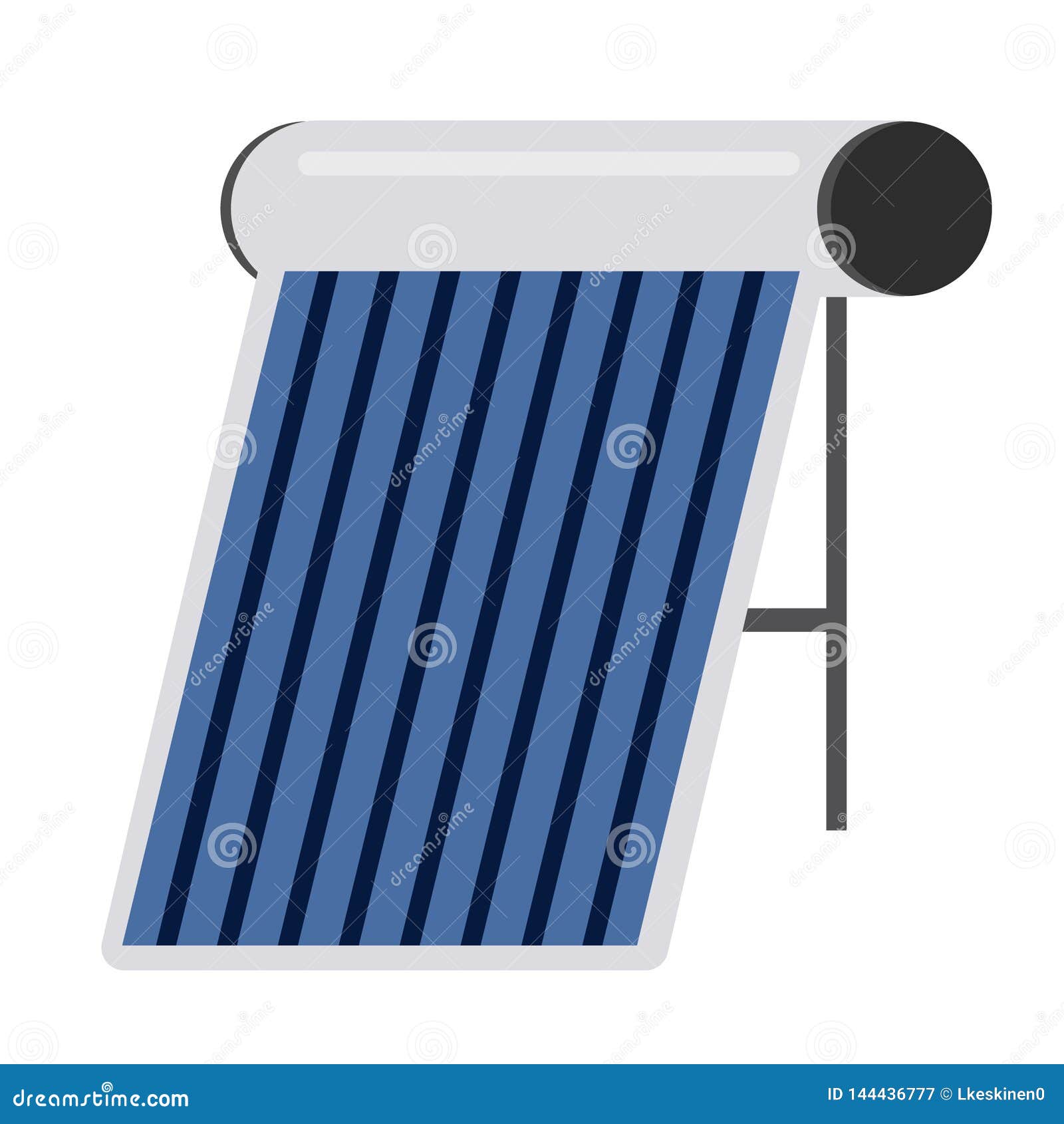 Solar Heating Icon. Premium Style Design From Urbanism Icon Collection ...