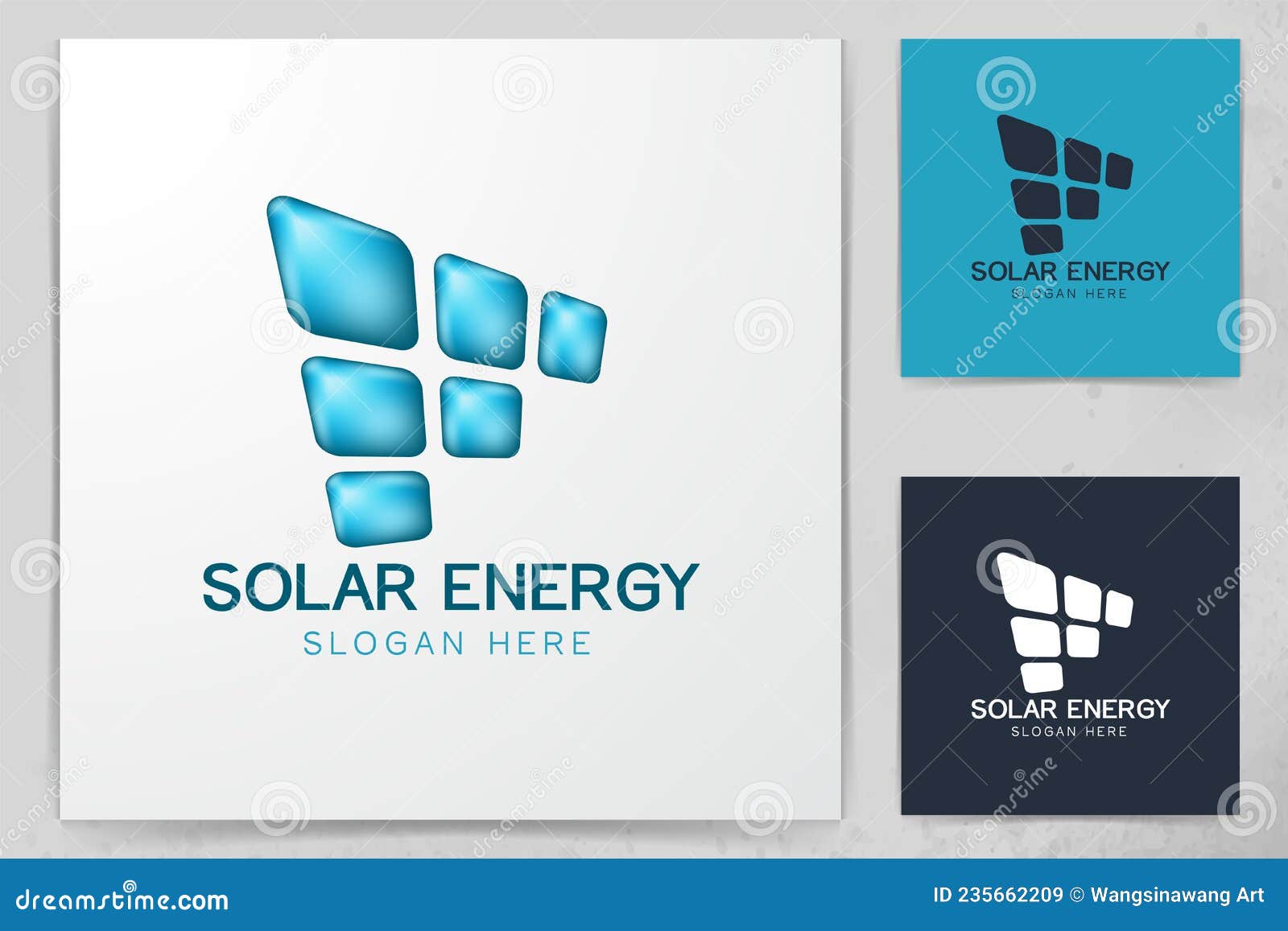 Solar Logo Design Inspiration Stock Vector - Illustration of business ...