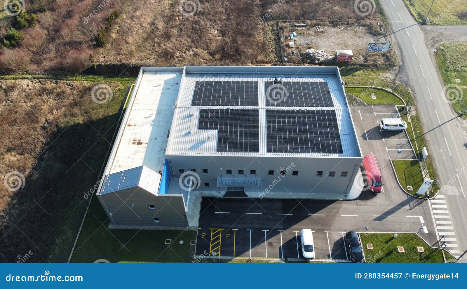 Solar, Montage, Module, Electro, Fn Module, Panels, Stock Image - Image ...