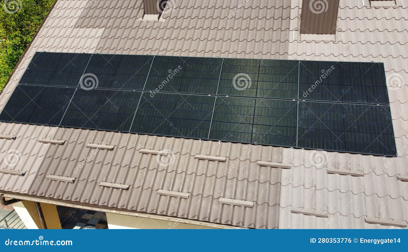 Solar, Montage, Module, Electro, Fn Module, Panels, Plants Stock Photo ...