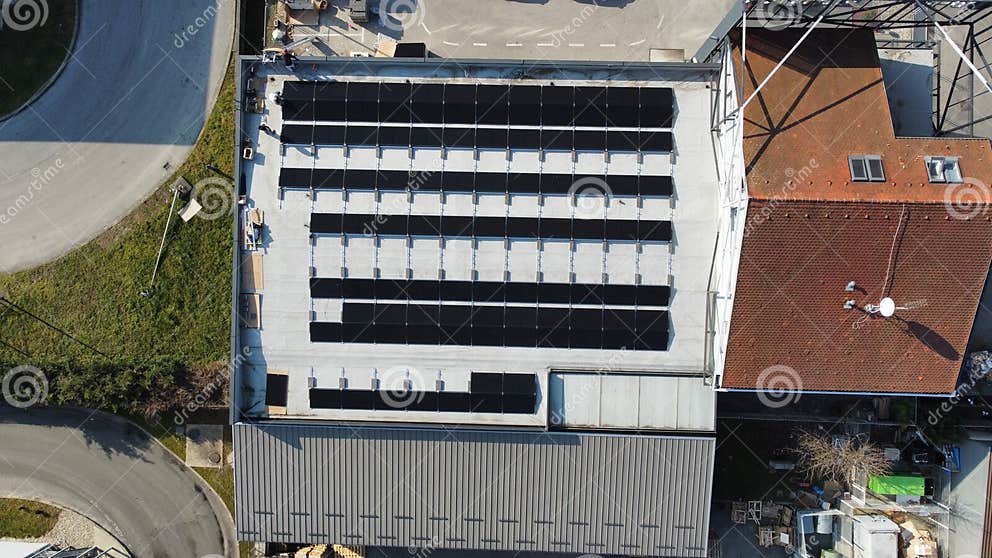 Solar, Montage, Module, Electro, Fn Module, Panels, Stock Image - Image ...