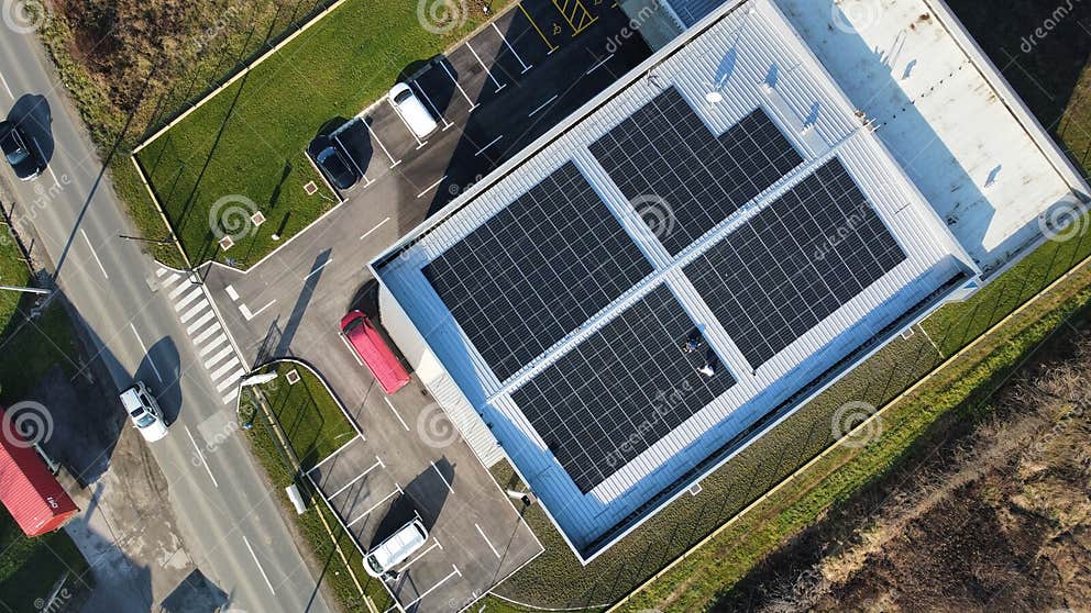 Solar, Montage, Module, Electro, Fn Module, Panels, Stock Image - Image ...