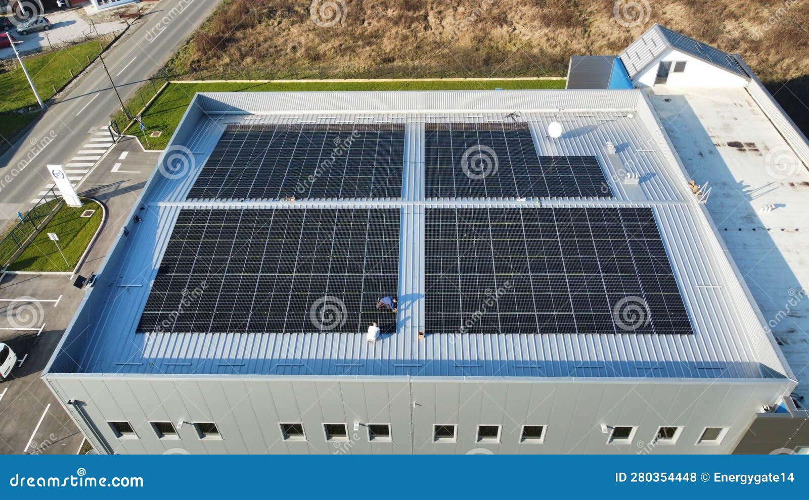 Solar, Montage, Module, Electro, Fn Module, Panels, Stock Photo - Image ...