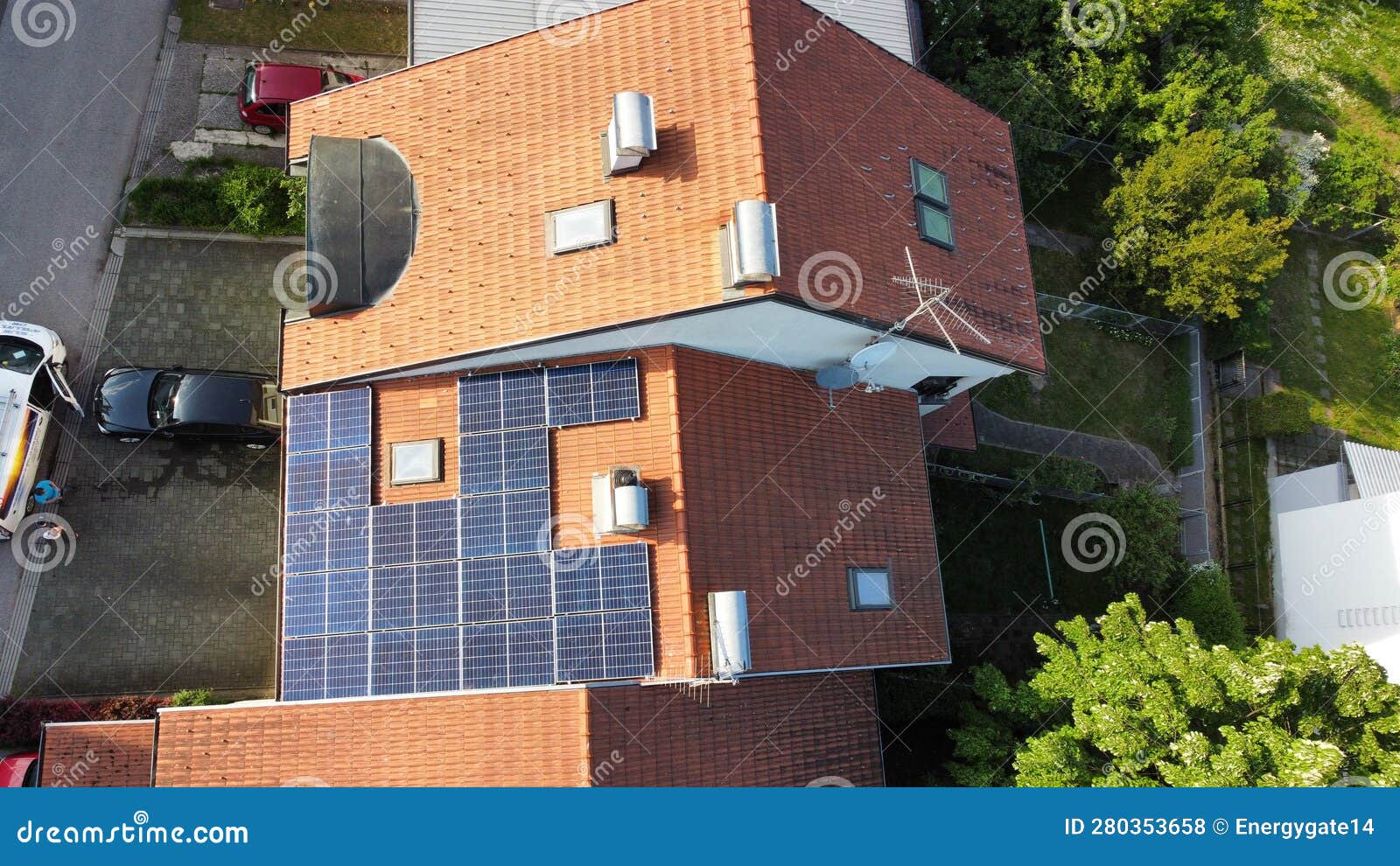 Solar, Montage, Module, Electro, Fn Module, Panels, Plants Stock Photo ...