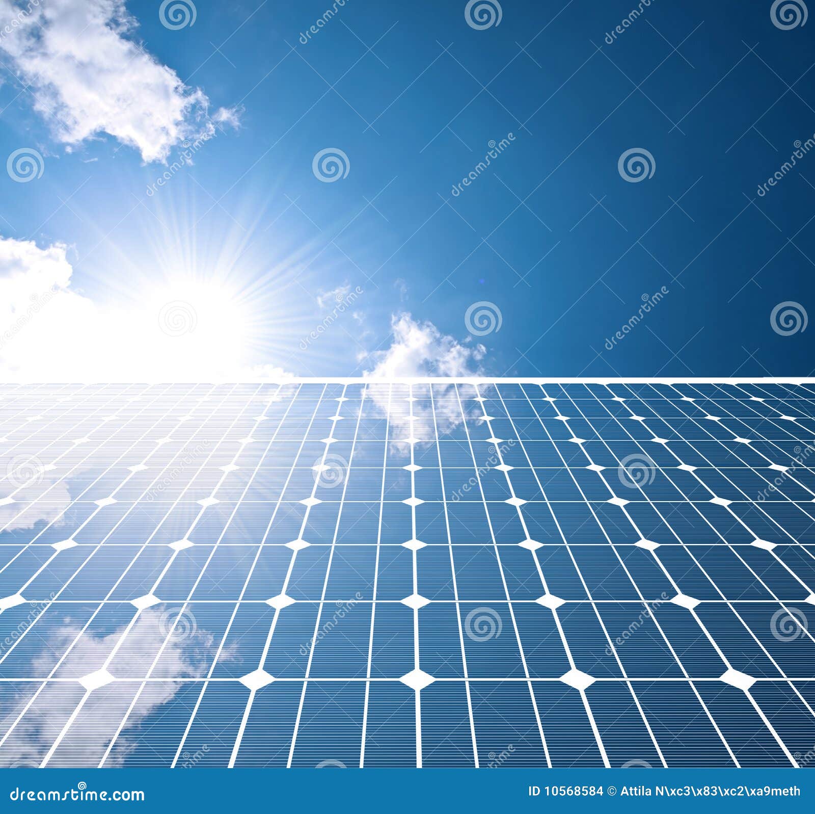 Solar panel stock photo. Image of electricity, future - 10568584