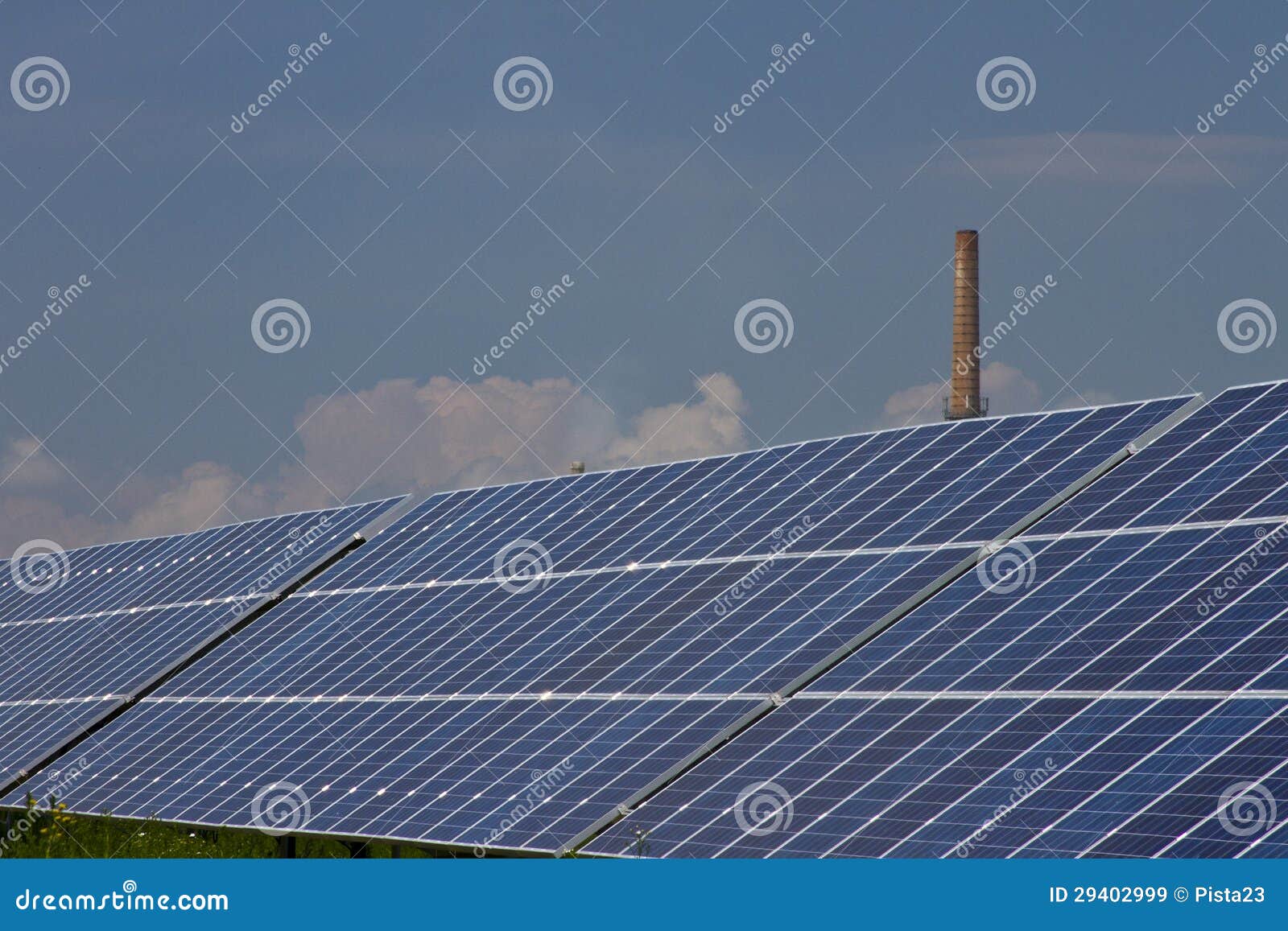 Solar panel stock image. Image of equipment, electricity - 29402999