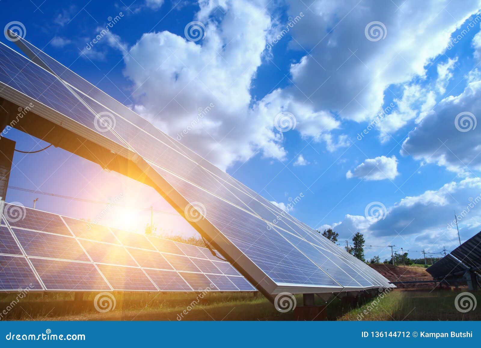Alternative Electricity Solar Energy Sources And Water Heaters At An ...
