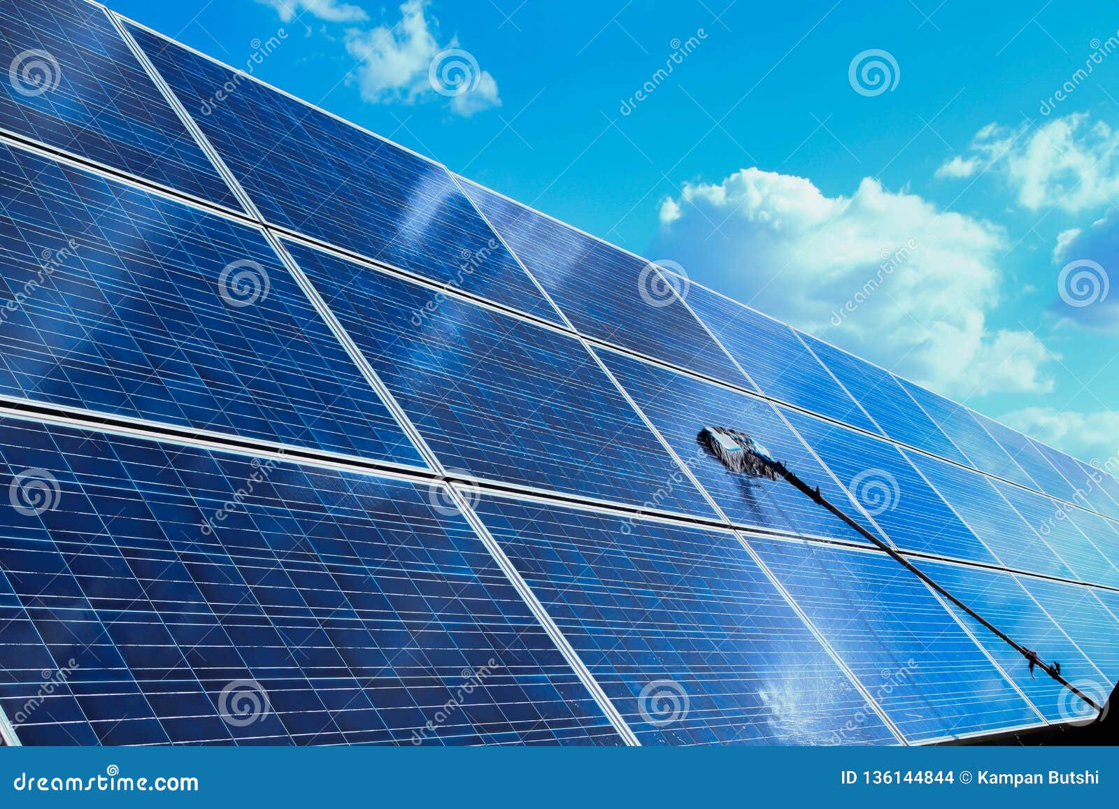 Solar Panel, Alternative Electricity Source - Concept of Sustainable ...
