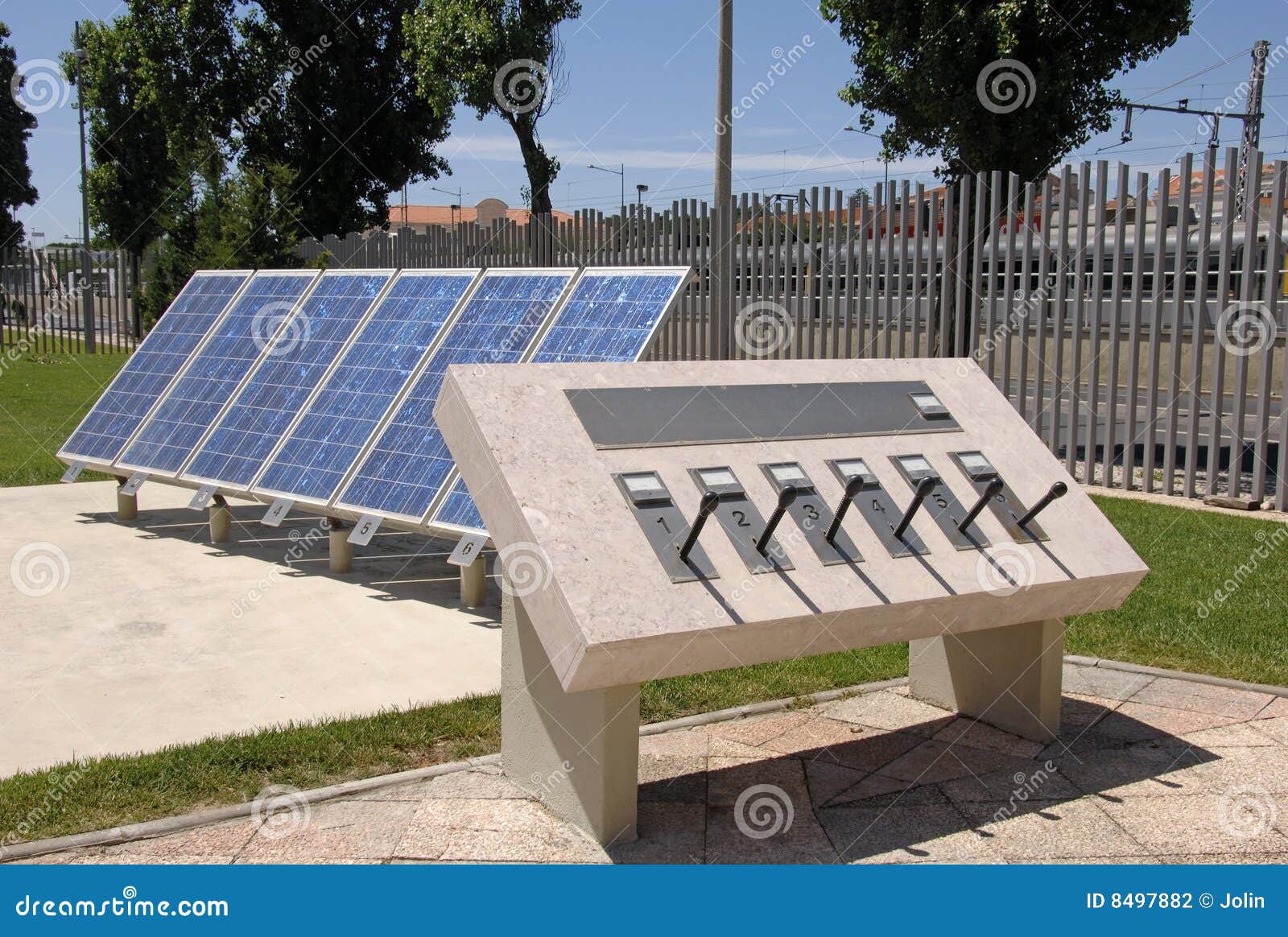 Solar Panel for Alternative Energy Stock Photo - Image of innovation ...